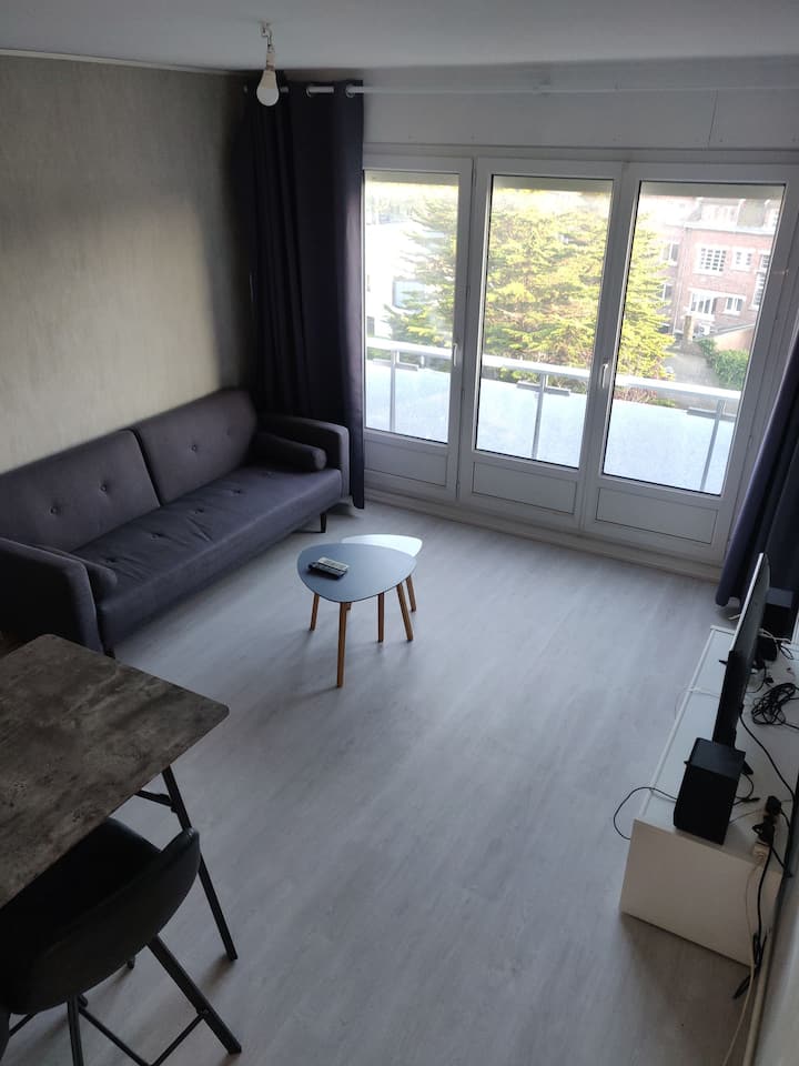 Appartement Calais Centre (+ Parking Gratuit) - Plage de Calais