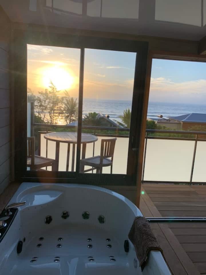 L'horizon 1 - Proche Plage/vue Mer/balnéo - Réunion