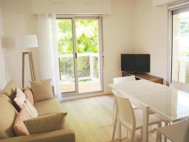 Charmant Appart Plage 4min Idéal 2 Pers Parking - Arcachón