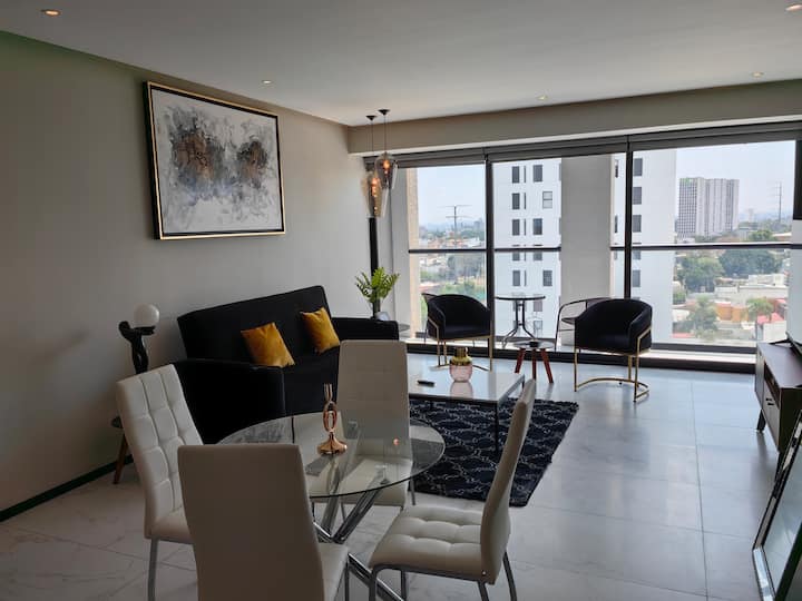 Apartment, 2 Bedrooms And 2 Bathrooms. - Guadalajara, Jalisco, Mexique