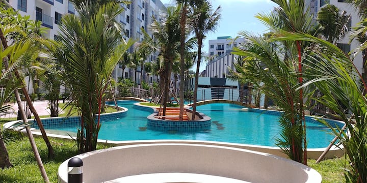 Condo Arcadia Beach Resort Jomtien Rue Piétonne - 芭達雅