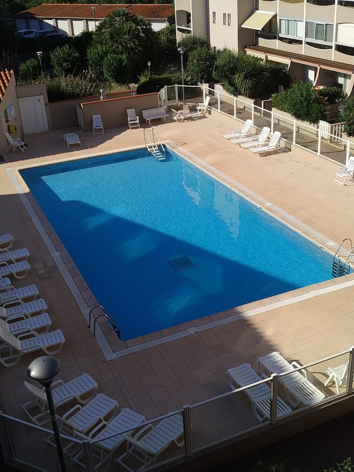 Apt 2 Chambres Clim 200m De La Mer - Collioure