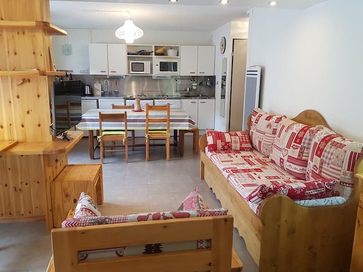 Aiglon T3 Coin Montagne, 6/8pers, P.  Pistes, Sud - La Salle-les-Alpes