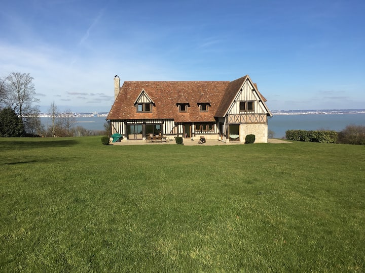 Maison Normande - Vue Exceptionnelle Mer - Honfleur