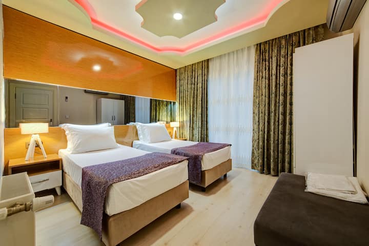 Mersi̇n Vip House| 1 +1 Comfort Suite With Twin Bed - Mersin