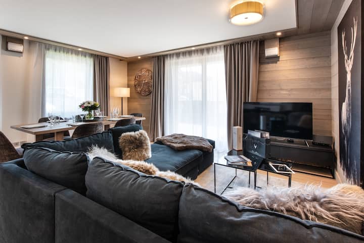 Apt 6 Pers, Wifi, 3ch, Piscine, 200m Pistes! A002 - Les Gets