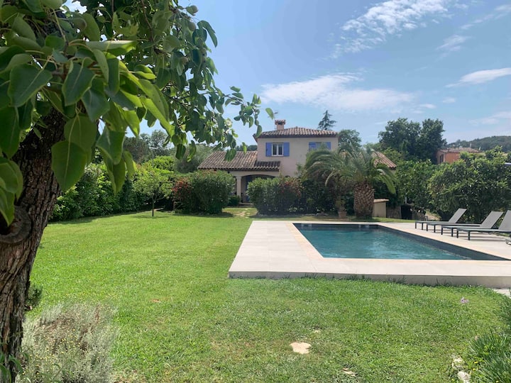 Studio Neuf Piscine+jardin Dans Villa - Roquefort-les-Pins