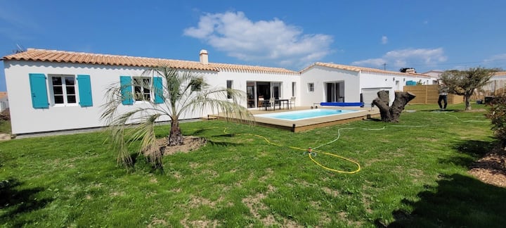Villa Avec Piscine Et Literie Hôtelière - L'Île-d'Yeu