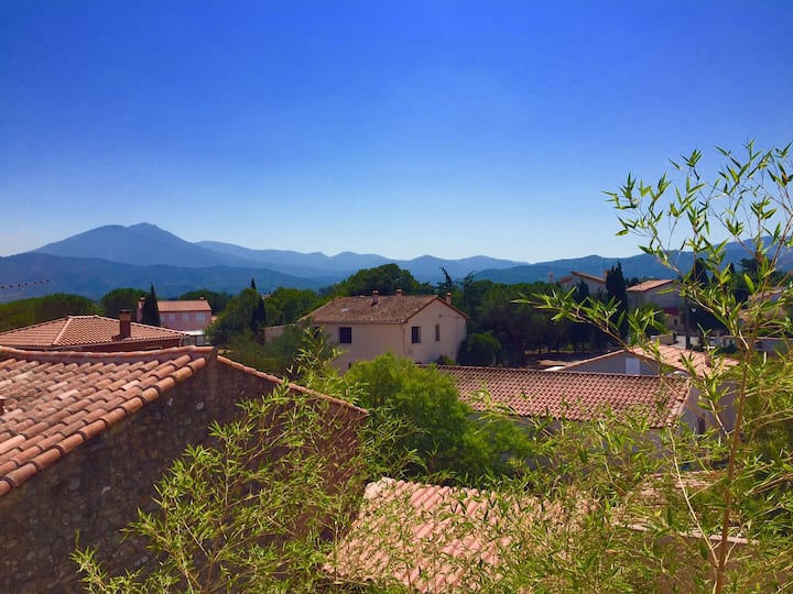 Open Plan Heaven With Terrace And Mountain View - Céret