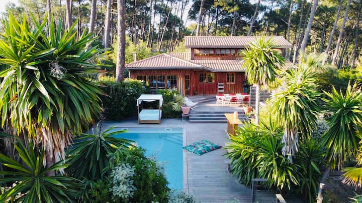 Sublime Villa Aux Vallons Du Ferret - Cap Ferret