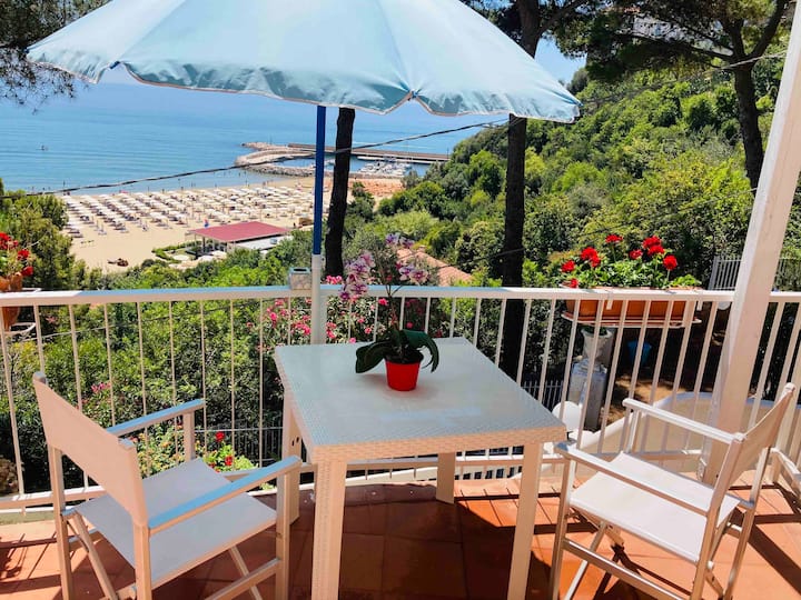 Camera Sul Mare, Terrazzo E Parcheggio Privato - Sperlonga
