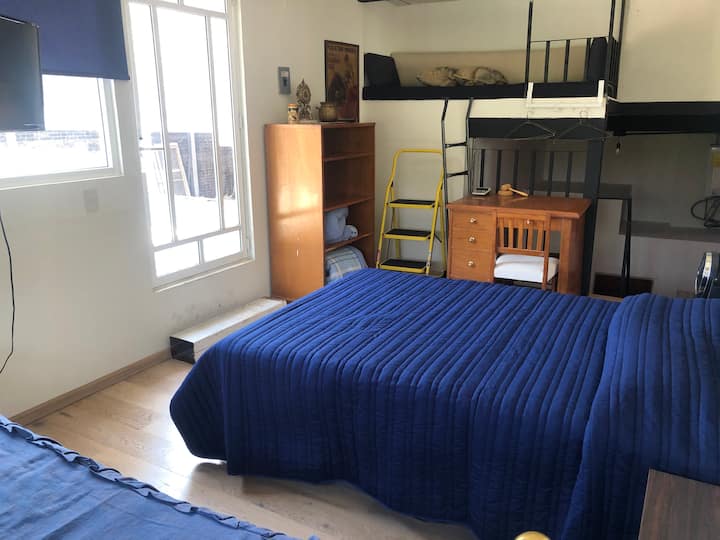 Loft Iluminado Cerca Del Abc Observatorio - Mexico City