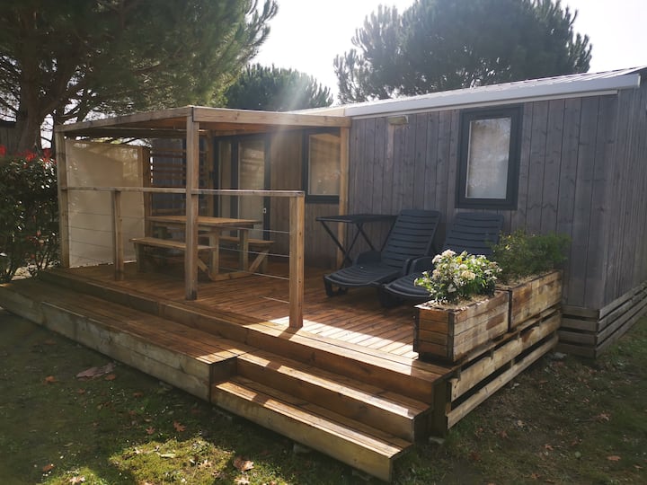 Mobil-home 6 Personnes Dans Camping 5* Biscarrosse - Sanguinet