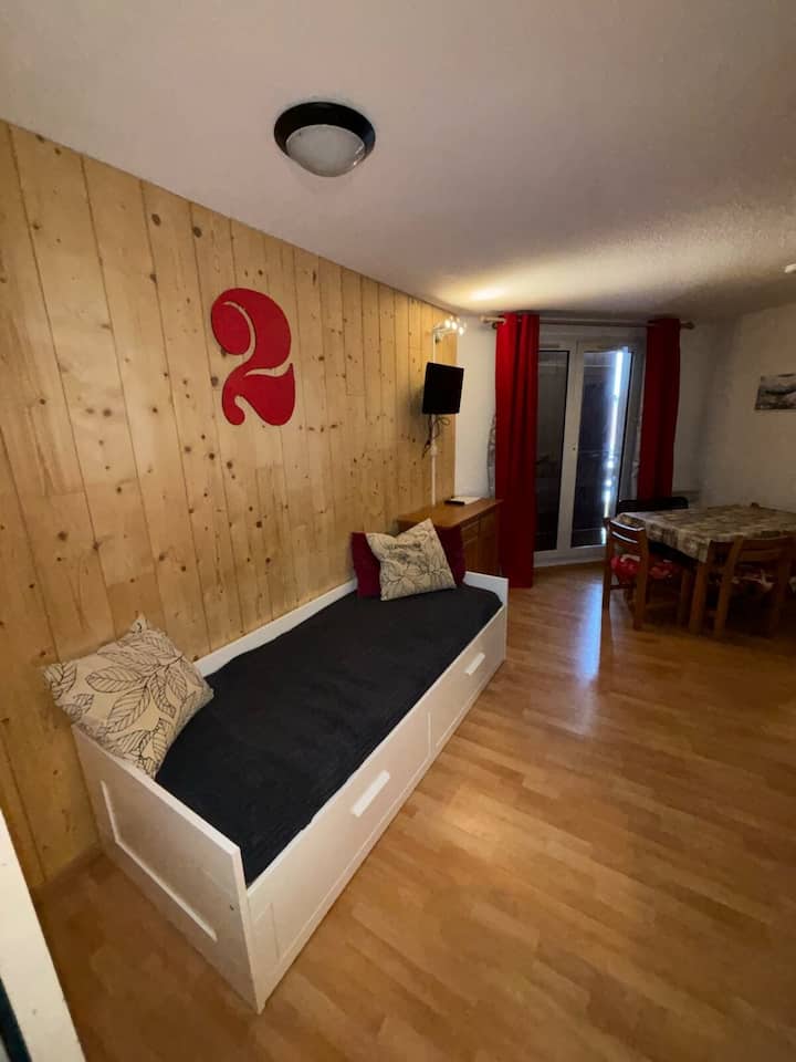 Grand Studio Tout Confort Aux Pieds Des Pistes - Les Deux Alpes