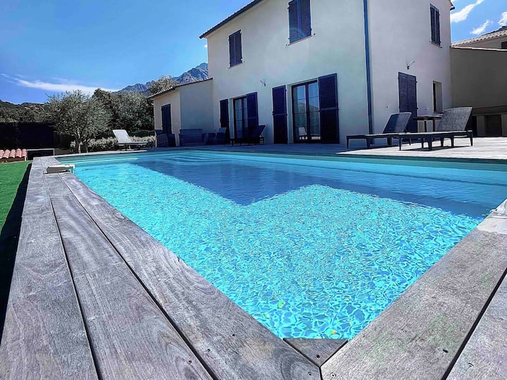 Belle Villa Amanduli Avec Piscine - Haute-Corse
