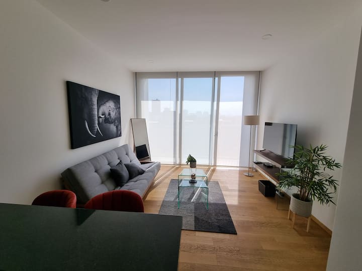 Loft Moderno, Gimnasio, Terraza, Plaza Comercial - Mexiko-Stadt