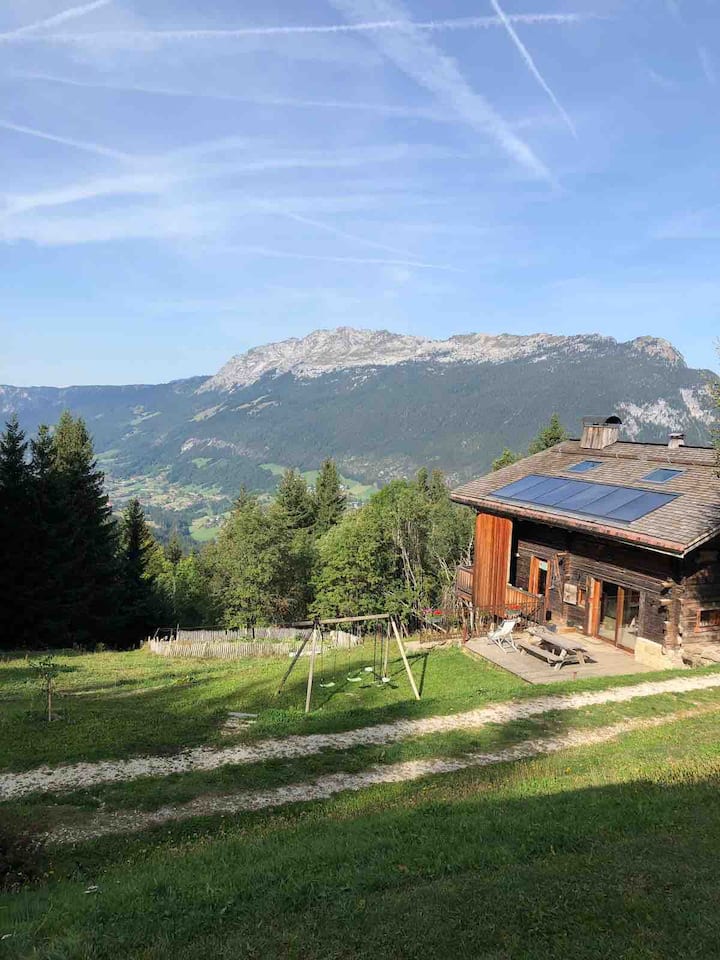 Le Rosay Du Bas - Chalet Isolé Au Cœur Des Aravis - La Clusaz