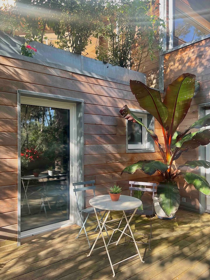 Chambre En Bois Cosy - Villa D'exception Seignosse - Seignosse