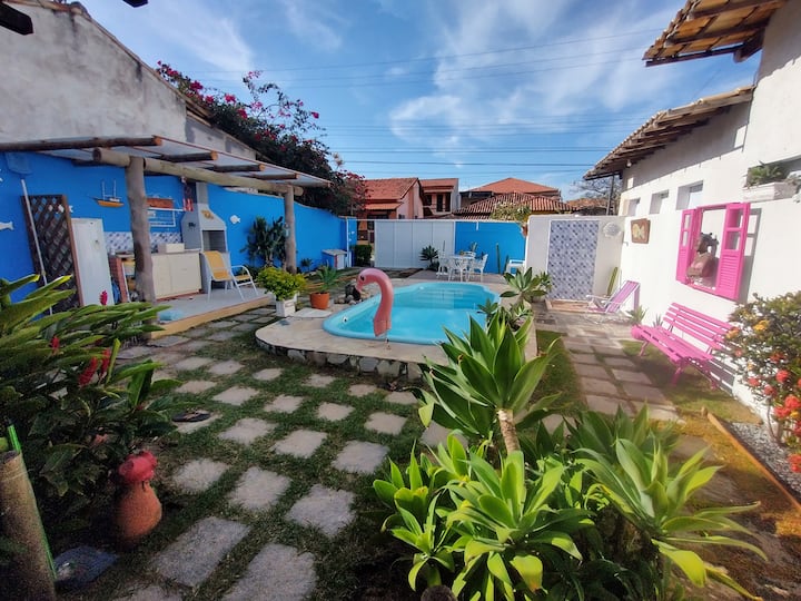 Linda Casa De Praia C/ Piscina Exclusiva - Cabo Frio