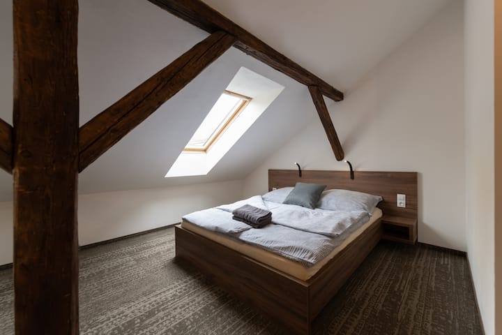 Apartsee Plzeň - 8. Pokoj S Manželskou Postelí - Pilsen