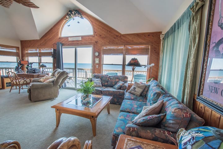 Oceanfront Home Hatteras Island - Houses for Rent in Rodanthe, North ...