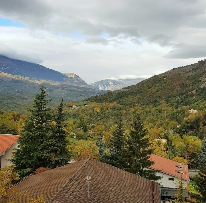 Casa Con Vista E Caminetto A Caramanico Terme - Sulmona