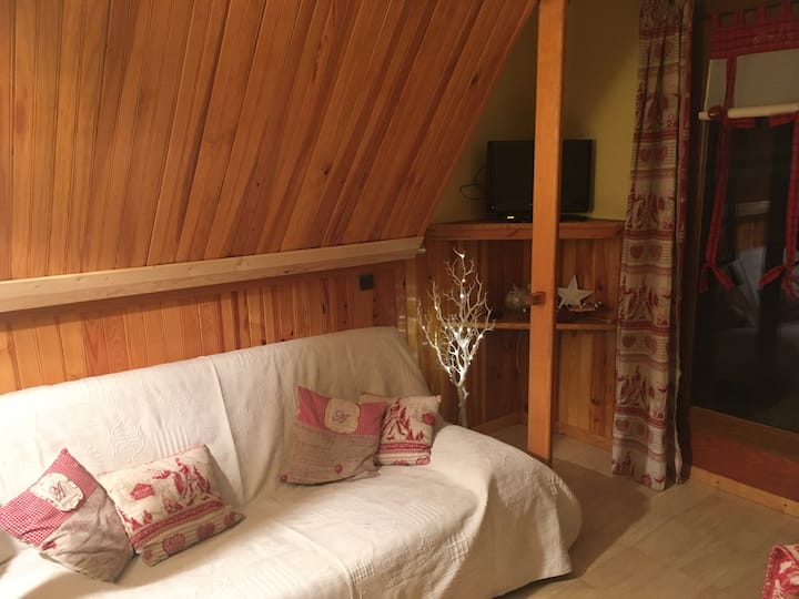 « Auron « Joli Studio Avec Terrasse 5mn Du Centre - Auron