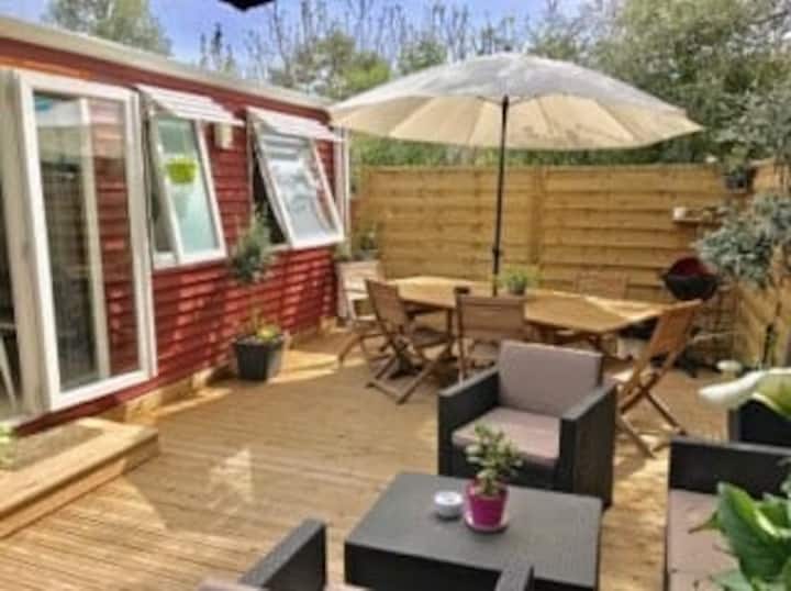 Mobilhomme 6 Personnes Avec Terasse Cote D Azur - Antibes