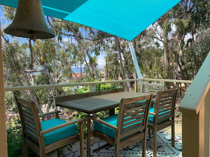 Ocean View Cottage:  Hot Tub - 2 King Beds - Solar - Morro Bay, CA