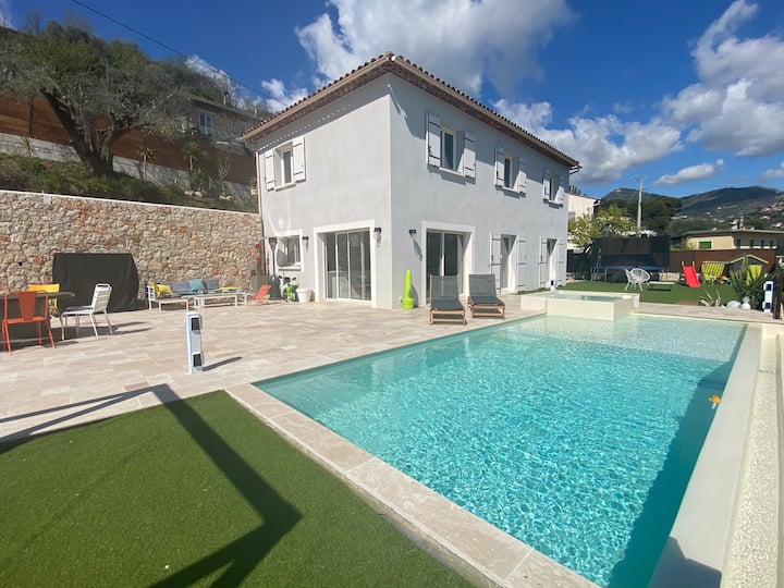 Nice, Villa, Jacuzzi, Piscine, Belle Vue - Nice