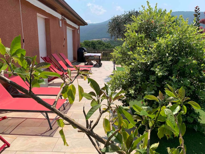 Corse Sud - Spacieuse Maison Neuve T4 - Mer 300m - Tiuccia