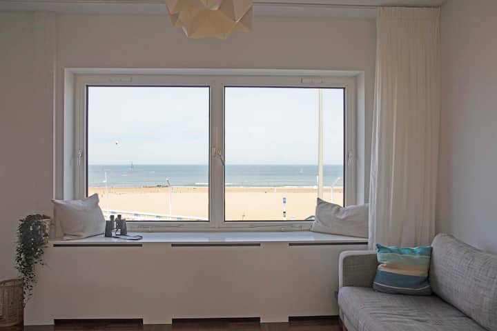 Unique Ocean View Beach Apartment In Scheveningen - The Hague