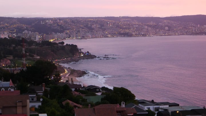 Spectacular Sea View Two Ensuite Bedrooms - Viña del Mar