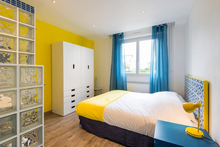 Le Rhone - T3 Vintage Avec Parking - Saint-Genis-Laval