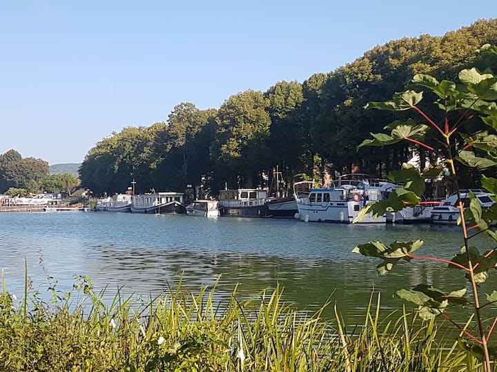 Paisible Et Insolite Nuit+petit Déjeuner Sur L'eau - Épernay