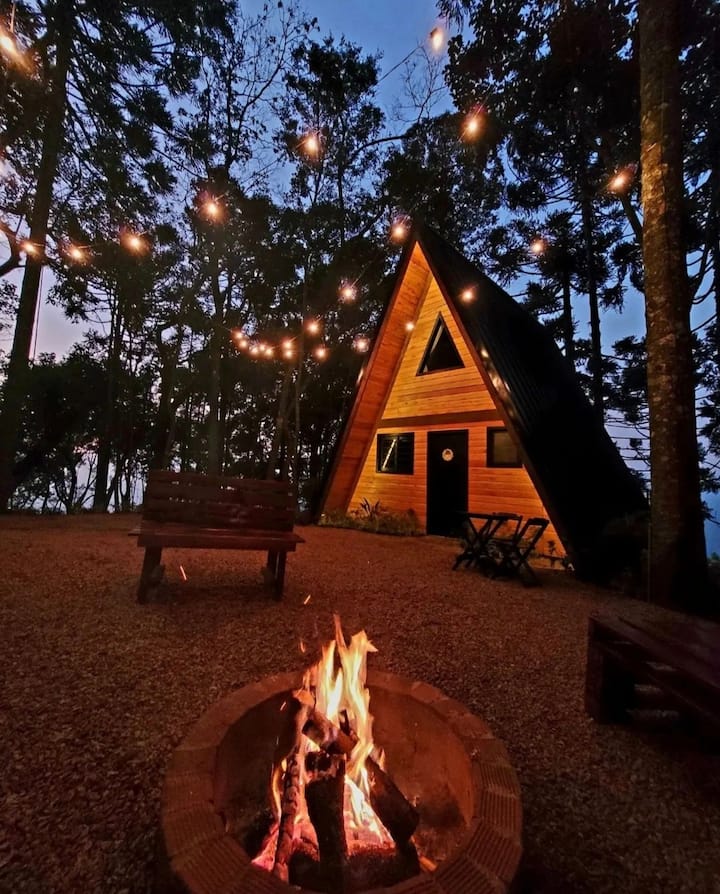 Cabanas Da Mata Com Vista Para A Montanhas - Nova Petrópolis
