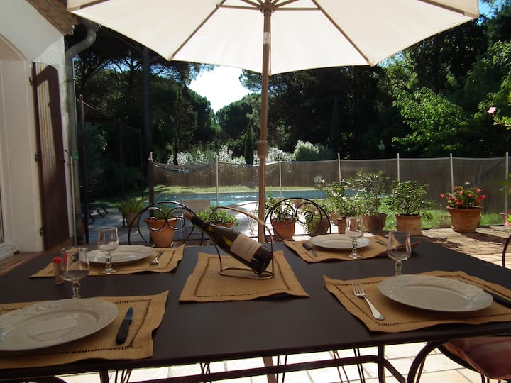Villa Piscine 10mn De La Mer à Pieds - Aigues-Mortes