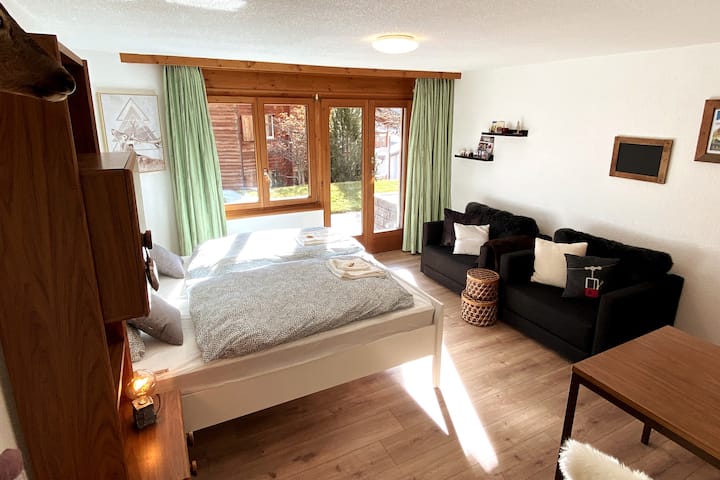 2 Studios Adjacents 'Mischabel', Cosy, Central, 4p - Saas-Fee