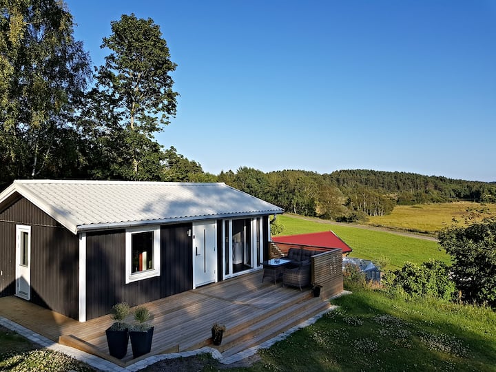 Stuga Med Bastu På Vackra Tjörn - Tjörn