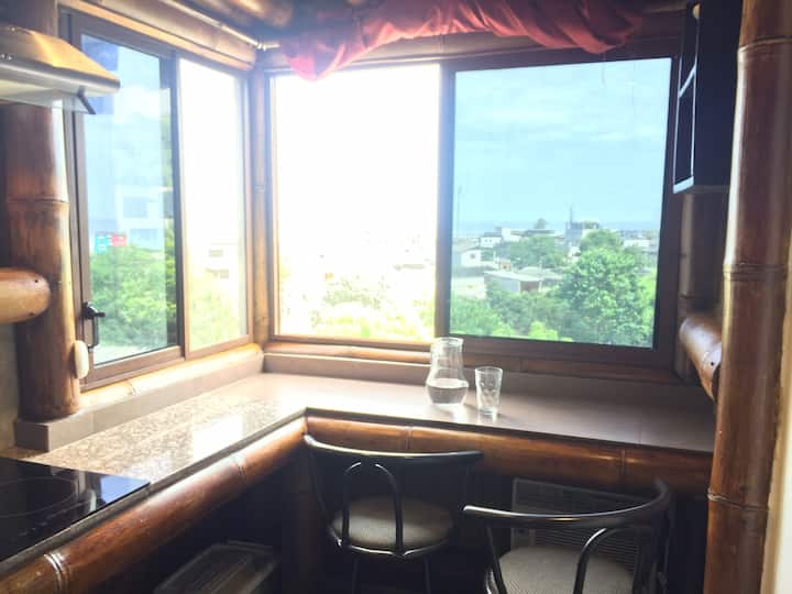 Mini Studio, Ocean Views A/c In Montañita Town. - Ecuador