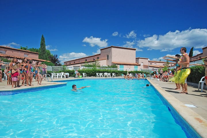 Maison De Vacances Avec Climatisation | Piscine - Elna