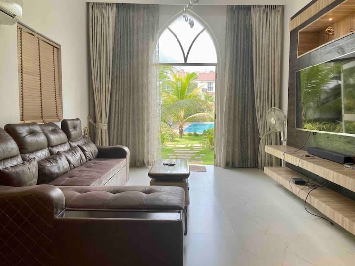 3bhk Duplex Villa With Swimming Pool View - Goa