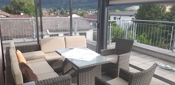 Charmante Unterkunft - Mit Dachterasse + Bergblick - Innsbruck