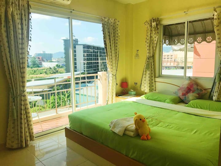 Phuket So Sweet Home 阳台大床房02 - Patong Beach