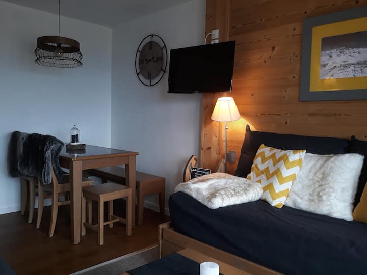 Studio Centre Alpe D Huez , Vue Sur Les Montagnes - L'Alpe d'Huez