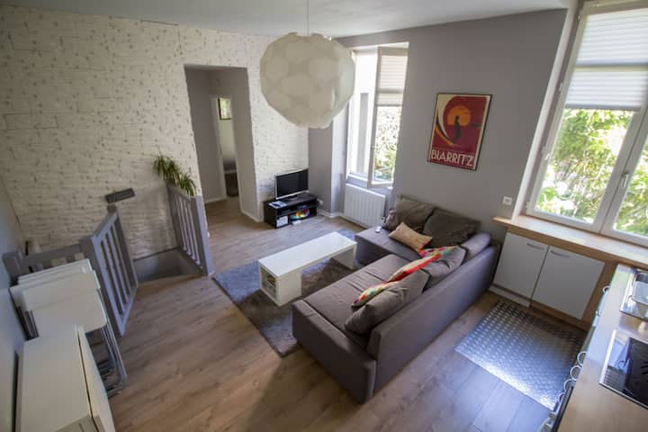 Résidence Secondaire Biarritz Centre.meublé Jardin - Biarritz