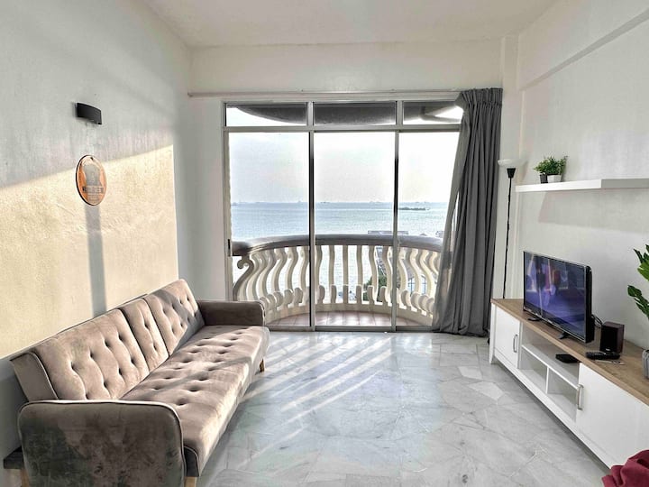 3br 8pax Port Dickson Glory Beach Resort Seaview - ポート・ディクソン