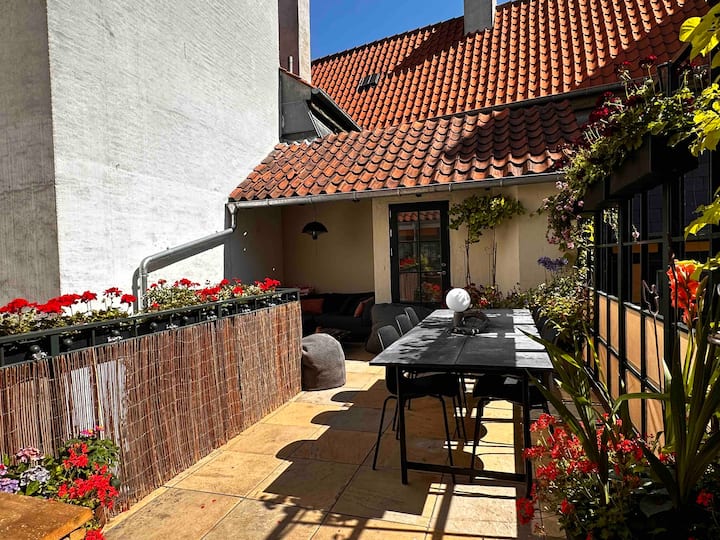 Centrum - Eksklusiv Duplex With Roof Top Terrace - Copenhague