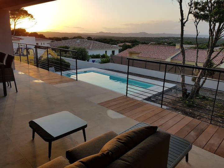 Magnifique Villa Neuve Avec Piscine Chauffée - Bonifacio