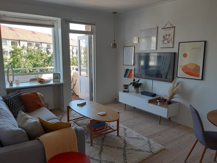 Hyggelig Flat With Balcony Nearby Amagerbro St. - Copenhague